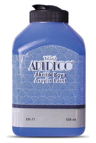Artdeco Akrilik Ahşap Boyası 500 ml 3611 Lacivert