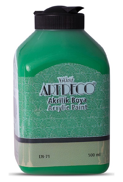 Artdeco Akrilik Ahşap Boyası 500 ml 3612 Yeşil