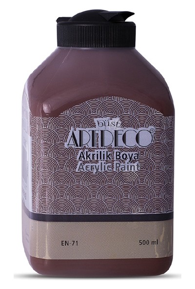 Artdeco Akrilik Ahşap Boyası 500 ml 3615 Kahverengi