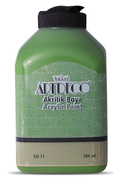 Artdeco Akrilik Ahşap Boyası 500 ml 3667 Yayla Yeşili
