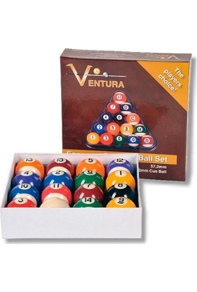 Ventura Amerikan Bilardo Topu (Amerikan Bilardo Top Seti) Ventura Amerikan Bilardo Topu (Amerikan Bilardo Top Seti)