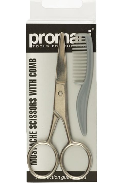 Promani Bıyık Makası(Tarağı İle Birlikte) Promani Bıyık Makası(Tarağı İle Birlikte)