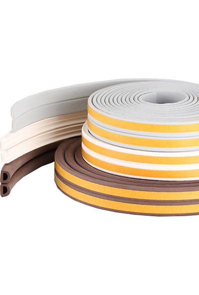 Linex Kauçuk Kapı ve Pencere İzolasyon Bandı/Fitili 25 metre x 2 (50mt)