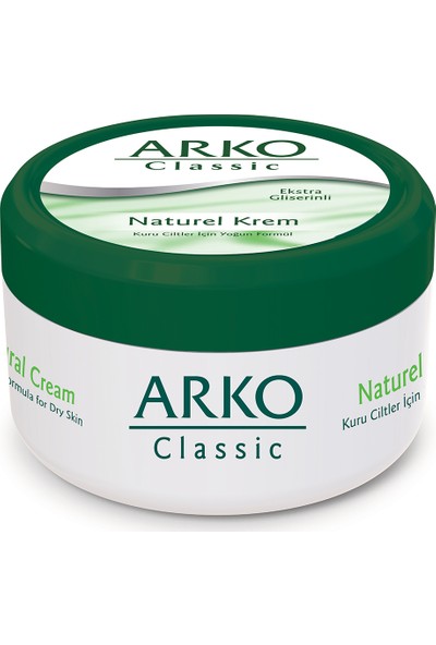 Arko Nem Classic Naturel El ve Vücut Kremi 300ml Arko Nem Classic Naturel El ve Vücut Kremi 300ml