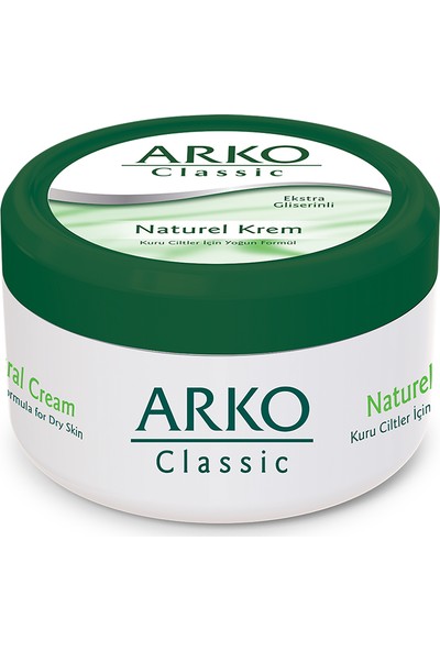 Arko Nem Classic Naturel El ve Vücut Kremi 100ml Arko Nem Classic Naturel El ve Vücut Kremi 100ml