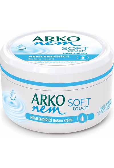Arko Nem Krem Nemlendirici Bakım Soft Touch El ve Vücut Kremi 300ml