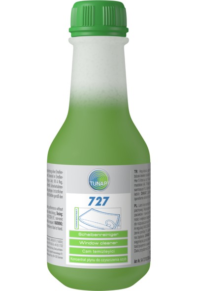 Tunap 727 Yazlık Cam Suyu Konsantresi 250 ml. Tunap 727 Yazlık Cam Suyu Konsantresi 250 ml.