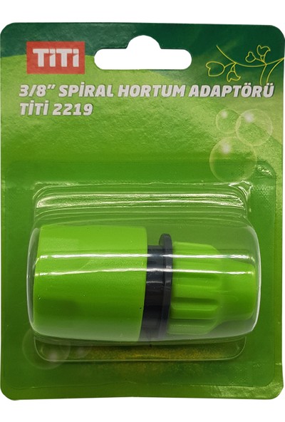 Titi 2219 Spiral Hortum Adaptörü 3/8''