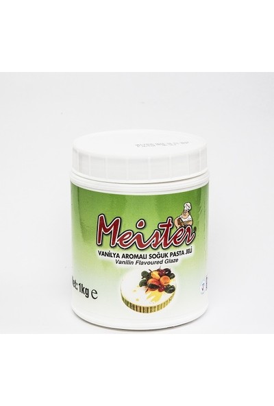 Meister Soğuk Pasta Jölesi - Vanilya 1 Kg Meister Soğuk Pasta Jölesi - Vanilya 1 Kg