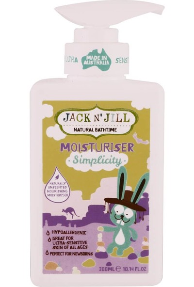 Jack N' Jill Moisturiser Simplicity 300ml Jack N' Jill Moisturiser Simplicity 300ml