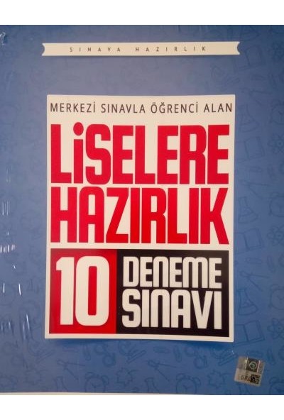 Final Liselere Hazırlık 10 Deneme Sınavı