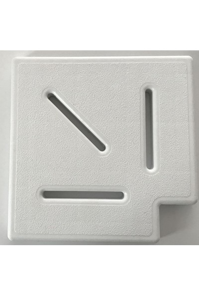 Gemaş 25Cm Havuz Kenar Taşma Izgarası Köşe Parçası 90°