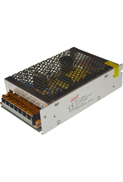 AMT 12V 10A Led Ve Kamera Adaptör