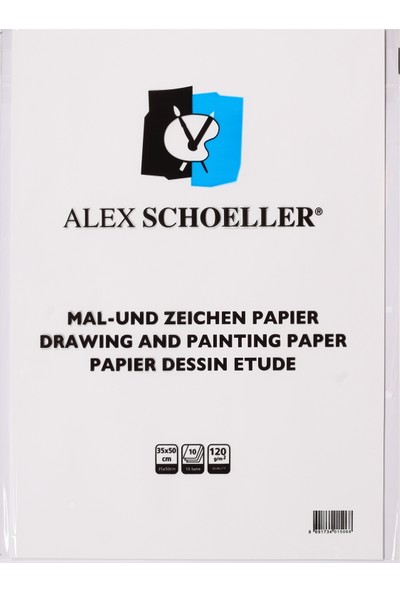 Alex Resim Kağıdı 35X50 120 Gr 10 Lu Alx-5068