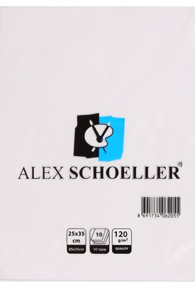 Alex Resim Kağıdı 25X35 120 Gr 10 Lu Alx-9814 Alex Resim Kağıdı 25X35 120 Gr 10 Lu Alx-9814