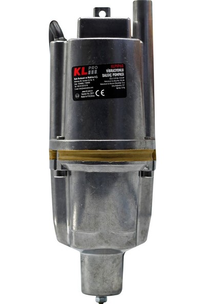 Klpro KLPVP60 0,33Hp Vibrasyonlu Dalgıç Pompa