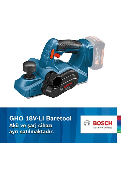 Bosch Professional GHO 18V-LI Planya Makinesi Baretool Bosch Professional GHO 18V-LI Planya Makinesi Baretool