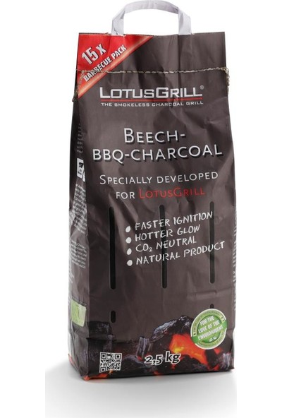Lotus Grill 2,5 KG Dumansız Mangal Kömürü Lotus Grill 2,5 KG Dumansız Mangal Kömürü