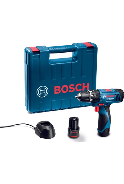 Bosch Professional GSB 120-LI 1.5 Ah Çift Akülü Darbeli Delme / Vidalama Makinesi Bosch Professional GSB 120-LI 1.5 Ah Çift Akülü Darbeli Delme / Vidalama Makinesi