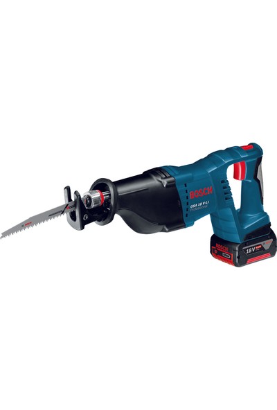 Bosch Professional GSA 18V-LI 5 Ah Çift Akülü Testere Bosch Professional GSA 18V-LI 5 Ah Çift Akülü Testere