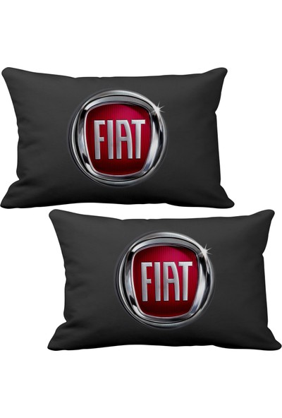 Asr Fiat 2 li Lüks Araç Boyun Yastığı Siyah ve Ahşap Logo Anahtarlık Asr Fiat 2 li Lüks Araç Boyun Yastığı Siyah ve Ahşap Logo Anahtarlık