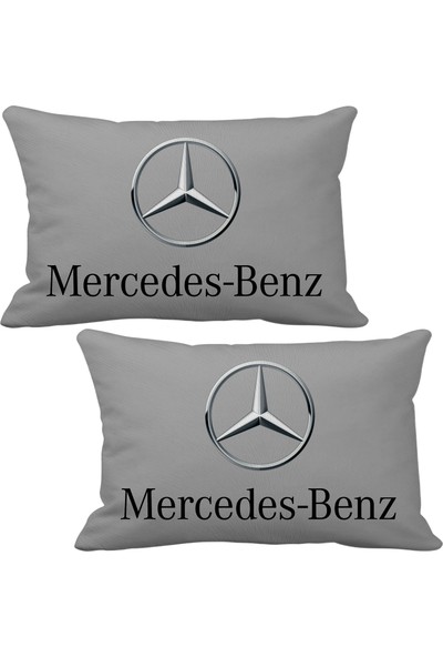 Asr Mercedes Benz 2 li Lüks Araç Boyun Yastığı Gri ve Ahşap Logo Anahtarlık Asr Mercedes Benz 2 li Lüks Araç Boyun Yastığı Gri ve Ahşap Logo Anahtarlık