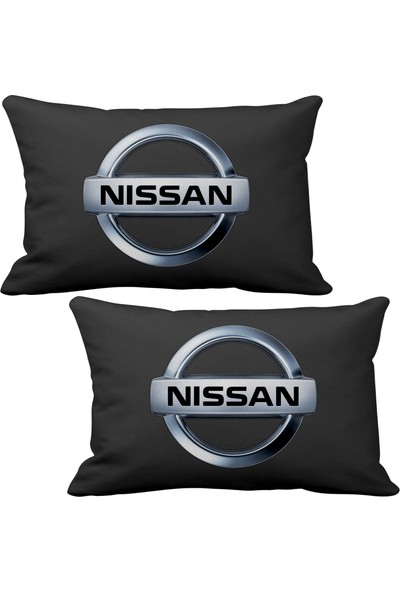 Asr Nissan 2 li Lüks Araç Boyun Yastığı Siyah ve Ahşap Logo Anahtarlık Asr Nissan 2 li Lüks Araç Boyun Yastığı Siyah ve Ahşap Logo Anahtarlık