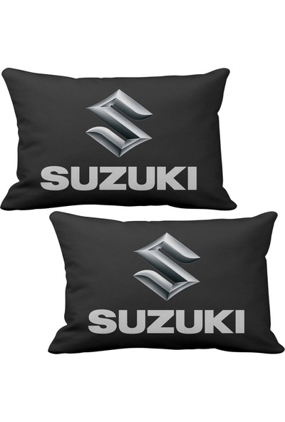 Asr Suzuki 2 li Lüks Araç Boyun Yastığı Siyah ve Ahşap Logo Anahtarlık Asr Suzuki 2 li Lüks Araç Boyun Yastığı Siyah ve Ahşap Logo Anahtarlık