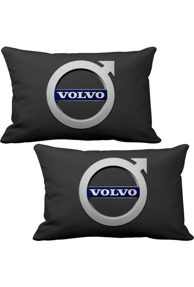 Asr Volvo 2 li Lüks Araç Boyun Yastığı Siyah ve Ahşap Logo Anahtarlık Asr Volvo 2 li Lüks Araç Boyun Yastığı Siyah ve Ahşap Logo Anahtarlık