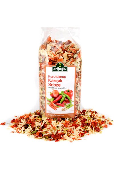 Arifoğlu Kurutulmuş Karışık Sebze 250 gr