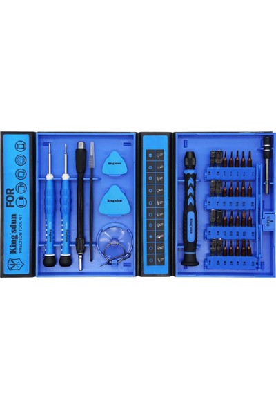 Kingsdun 38'li S2 Metal Hassas Çok Amaçlı Tamir Seti
