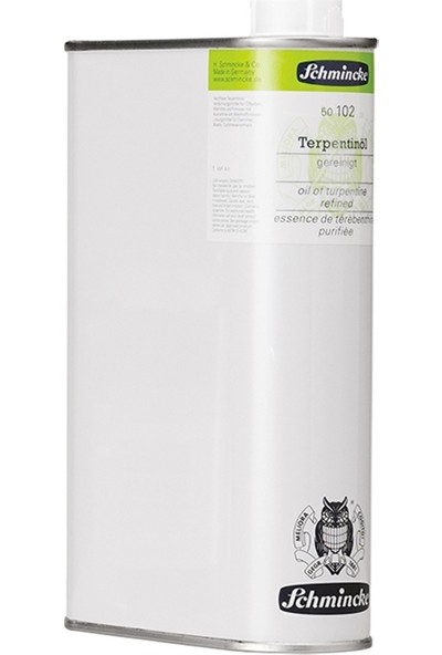 Schmincke Rafine Terebentin Yağı 1000Ml 50102 Schmincke Rafine Terebentin Yağı 1000Ml 50102
