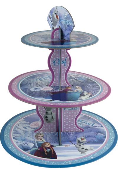 Balonevi Frozen Lisanslı Cupcake Stand Balonevi Frozen Lisanslı Cupcake Stand
