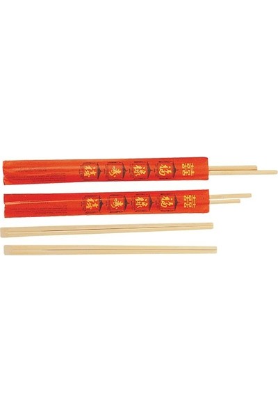 Dolco Gold Chopstick - Kağıtlı & Yapışık 24 Cm 100 Çift Dolco Gold Chopstick - Kağıtlı & Yapışık 24 Cm 100 Çift