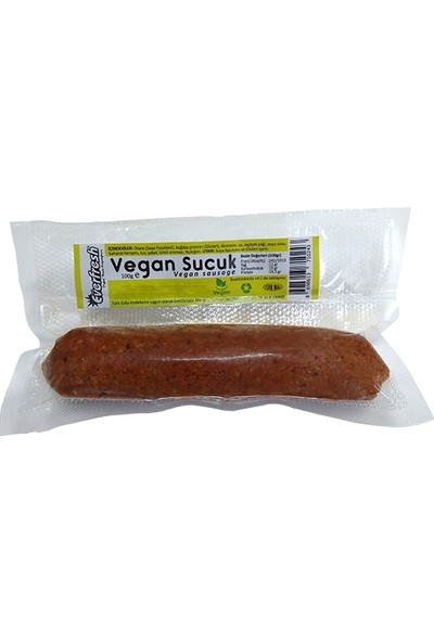 Everfresh Vegan Sucuk 100 gr Everfresh Vegan Sucuk 100 gr