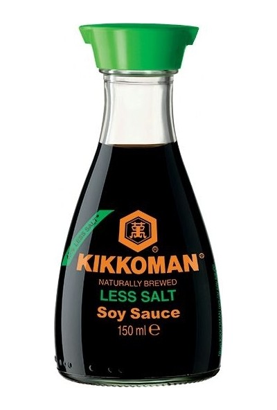 Kikkoman Soya Sos Oval Şişe Az Tuzlu 150 ml Kikkoman Soya Sos Oval Şişe Az Tuzlu 150 ml
