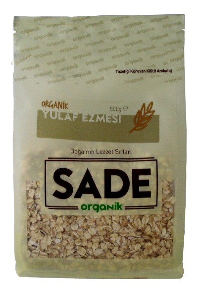Sade Organik Organik Yulaf Ezmesi 500 gr