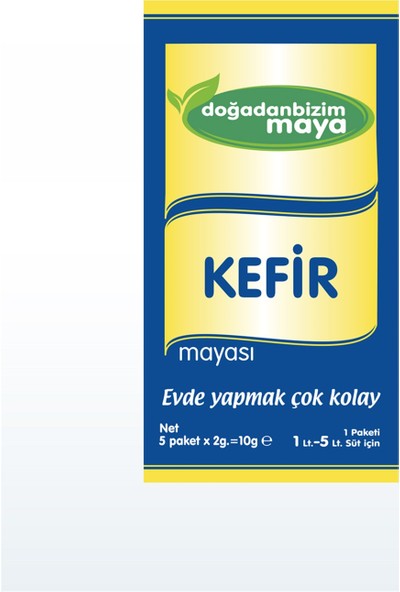 Doğadan Bizim Probiyotik Kefir Mayası 5'li Doğadan Bizim Probiyotik Kefir Mayası 5'li