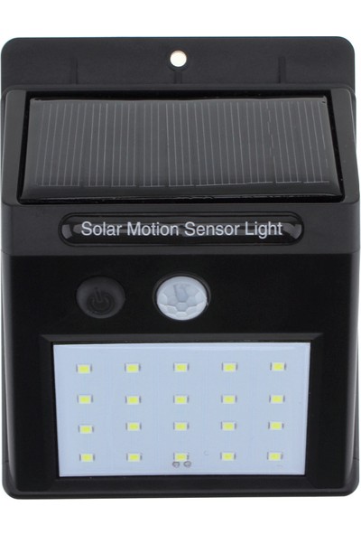 Solar Light Güneş Enerjili 20 Led Li Bahçe Aydınlatma Solar Dış Mekan Lambası Hareket Sensörlü Solar Light Güneş Enerjili 20 Led Li Bahçe Aydınlatma Solar Dış Mekan Lambası Hareket Sensörlü