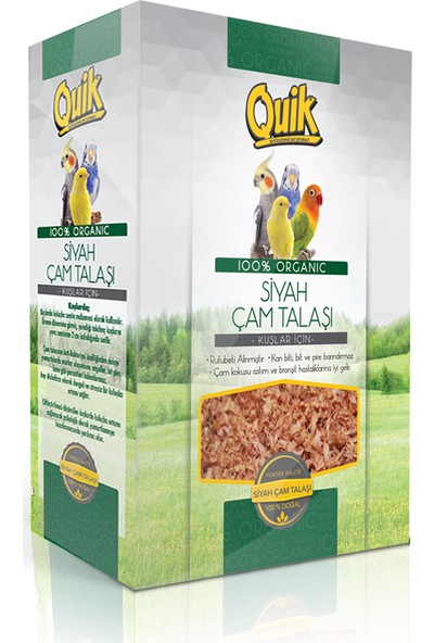 Quik Siyah Çam Talaşı