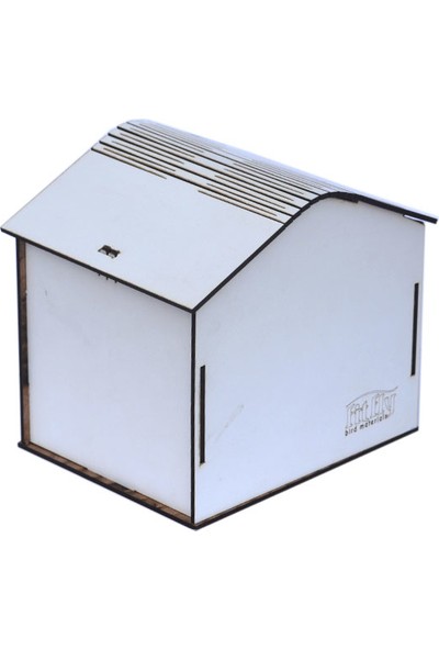 Fit Fly Lux Beyaz Yuva Akordiyon Çatılı