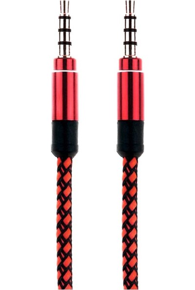 Soultech Aux Kablo Kırmızı (DK902K)