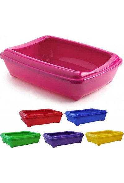 Kitty Kürekli Açık Kedi Tuvaleti 48x37x13 cm Kitty Kürekli Açık Kedi Tuvaleti 48x37x13 cm