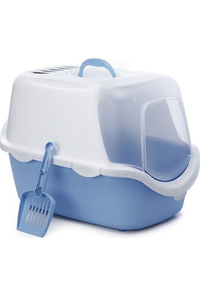 Stefanplast Kapakli Karbon Filtreli Kapali Kedi Tuvaleti 40X40X56 Cm