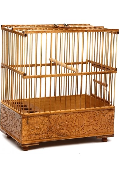 Fit Fly Saka Kafesi Bambu İşlemeli