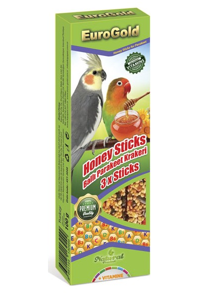 Eurogold Paraket Ballı Kraker Üçlü 95gr