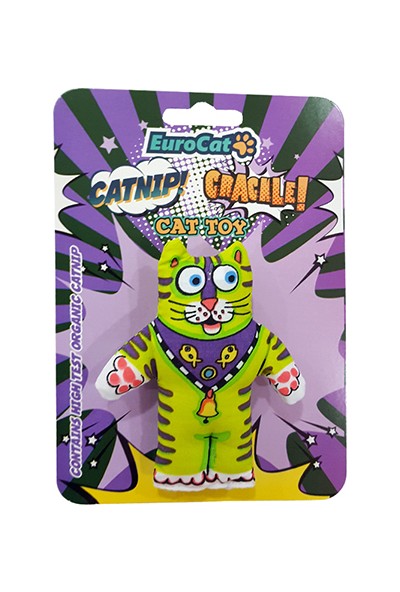 Eurocat Kedi Oyuncağı Süper Kedi 9cm Eurocat Kedi Oyuncağı Süper Kedi 9cm