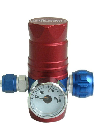 Ista Basınç Ayarlı Co2 Regülatör Dolumlu Tüpler İçin Kırmızı Ista Basınç Ayarlı Co2 Regülatör Dolumlu Tüpler İçin Kırmızı