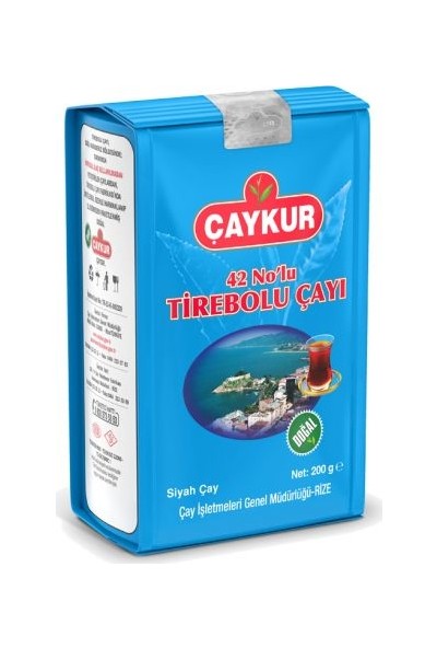 Çaykur - 42 Nolu Tirebolu Çayı 200 gr Çaykur - 42 Nolu Tirebolu Çayı 200 gr
