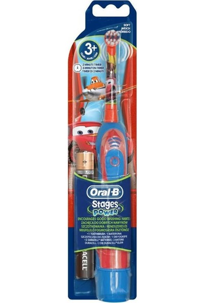 Oral-B Çocuklar için Cars Temalı Pilli Diş Fırçası